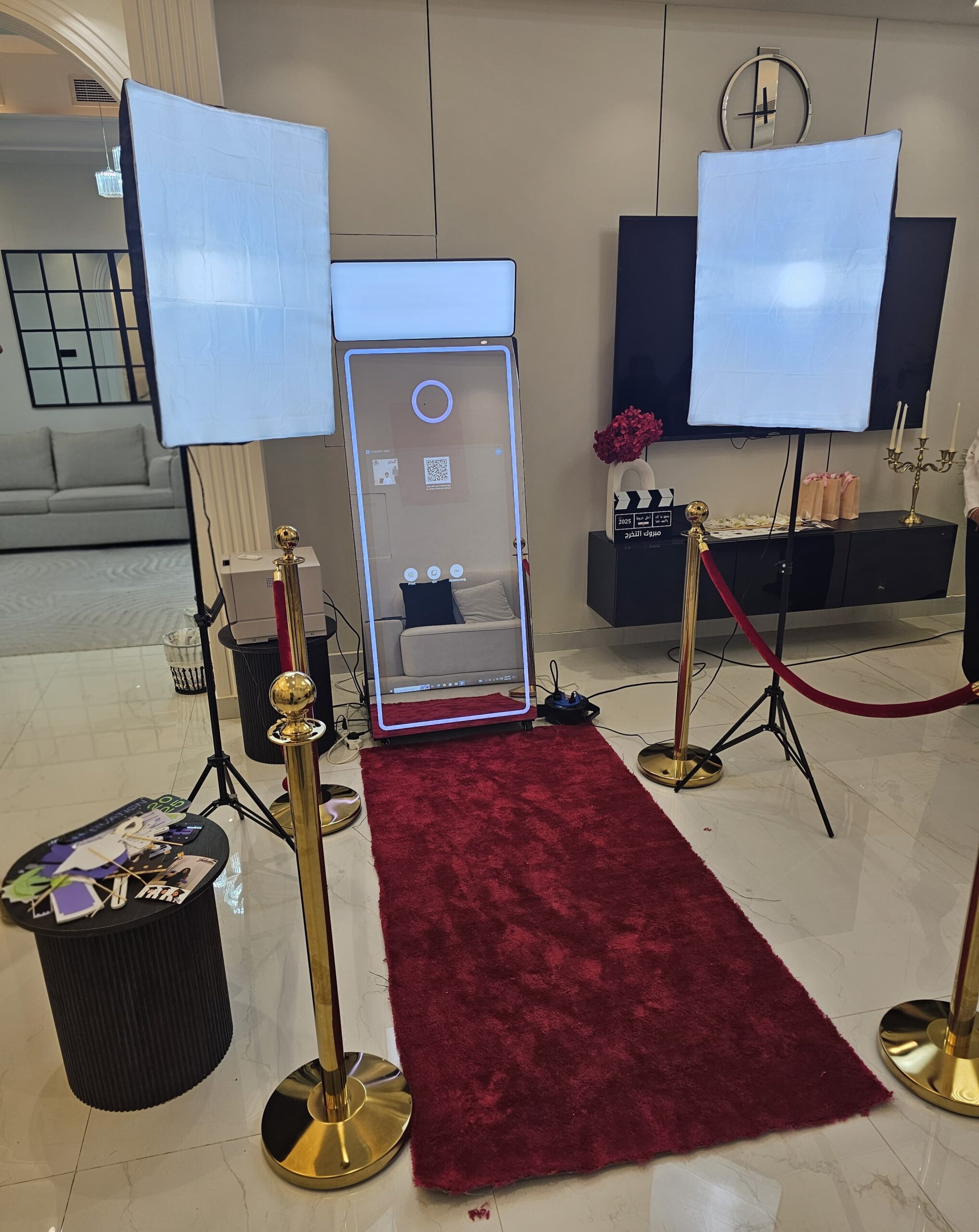 Magic Mirror Photo Booth Rental UAE | Emirates Snap